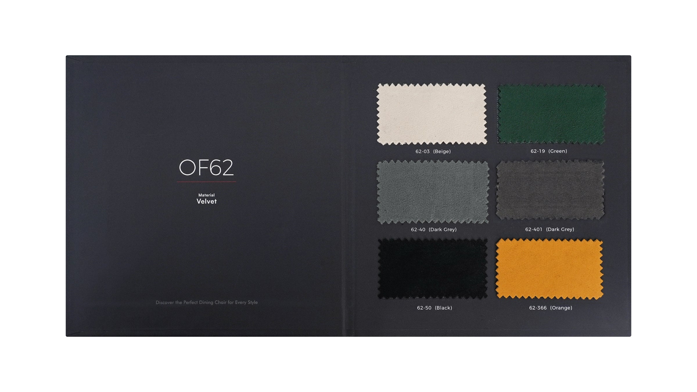 Ofcasa Swatch [Pu Leater] [Velvet] [Linen Fabric & Boucle]