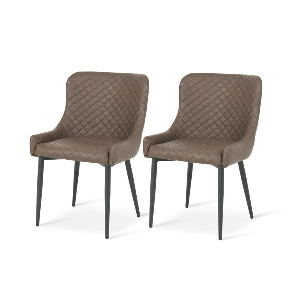 OFCASA Kyle Velvet Dining Chairs | Set of 2